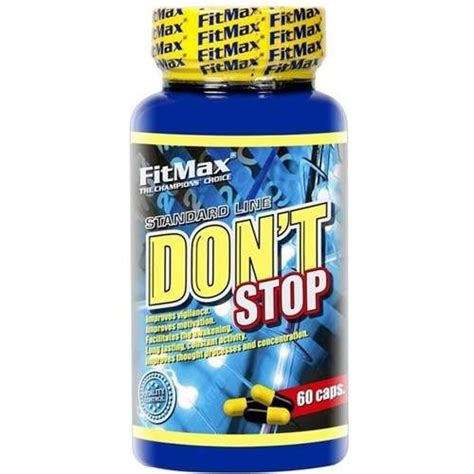 Энергетик Fitmax Don`t Stop 60 Caps 864490 — купить на Eva Ua — цена 399 грн