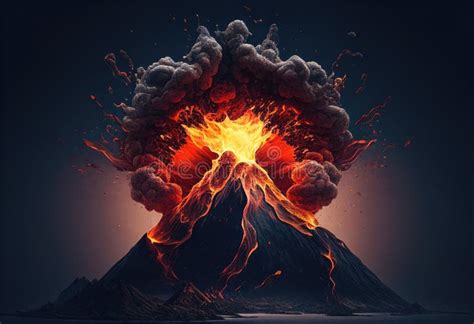 Volcanic Erruption Stock Illustrations 93 Volcanic Erruption Stock