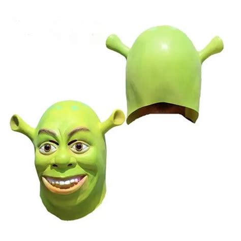 Full Face Costume Mask Funny Green Character Mask Lightweight Novelty
