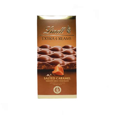 Шоколад Фин млечен Солен Карамел Extra Creamy Lindt 80 гр