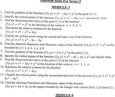 1 Find The Gradient Of The Function F X Y X 3xy Y At The Point