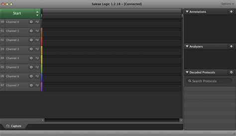 Saleae Logic Software