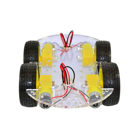 Keyestudio 4wd Smart Car Chassis Speed Measurement Car For Arduino