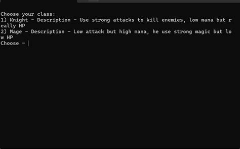 Text Rpg By Ivan Fernandez Gonzalez