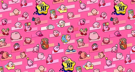 Wallpaper Engine 卡比30周年纪念图 动态壁纸电脑版下载 叽哩叽哩游戏网ACGG站