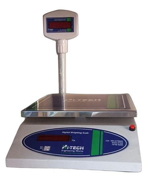 Hi Tech 25kg Digital Weighing Scale At ₹ 4000piece In Bengaluru Id 27622505948