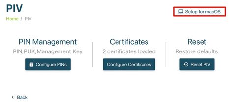 How To Use Yubikey As Smart Card On Macos Piv Authentication