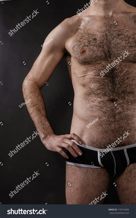 Sexy Muscled Shirtless Man Stock Photo Shutterstock