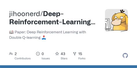 Github Jihoonerd Deep Reinforcement Learning With Double Q Learning Paper Deep
