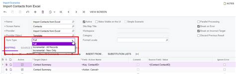 import scenario duplicate check community