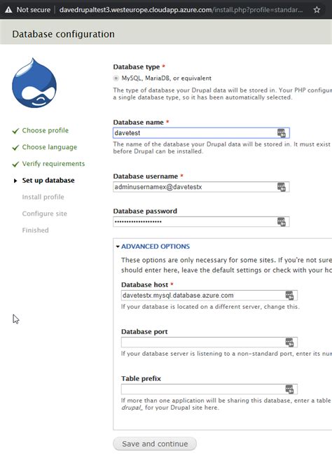 Hosting Drupal On Azure Iaas Using Azure Cli Dave Mateers Blog