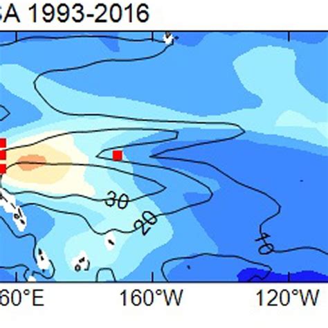 Standard Deviation Of Monthly Sea Surface Salinity Anomaly Color