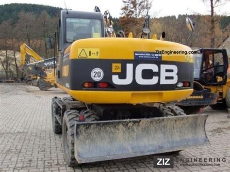 Jcb Js 145 W T A B 2010 Mobile Digger Construction Equipment Photo And