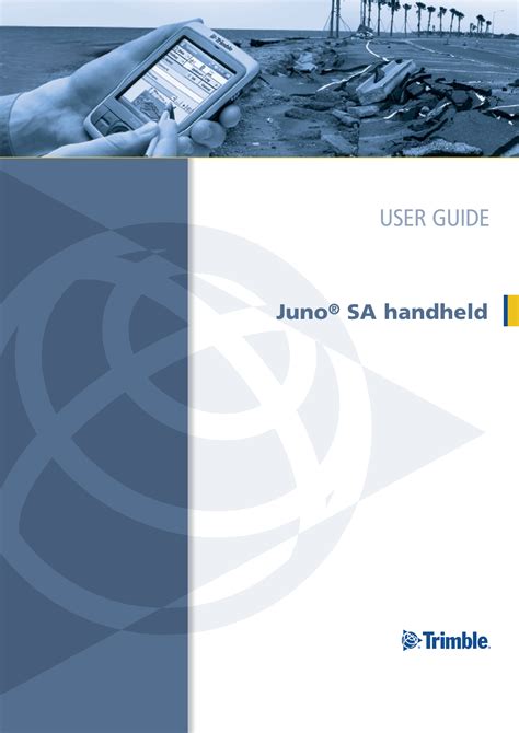 Trimble 66430 Pda User Manual Juno Sa Handheld User Guide