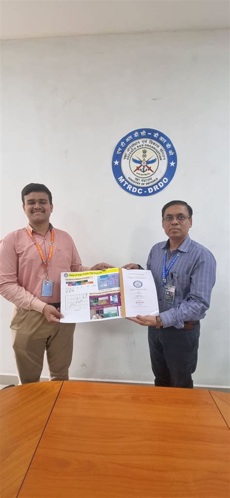 Priyanshu Tiwari On Linkedin Research Deeplearning Ai Drdo Mtrdc Twta Electromagnetics