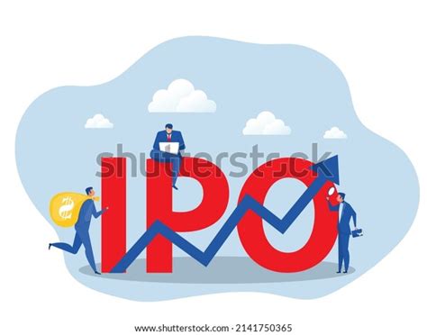 Ipo 초기 공개 사람들은 전략 개념 스톡 벡터로열티 프리 2141750365 Shutterstock