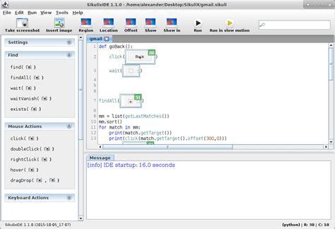 Keith Kim Sikulix On Linux Vision Based Automation