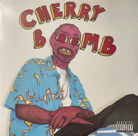 Tyler The Creator Cherry Bomb 2 X Vinyl Blue Translucent Mask