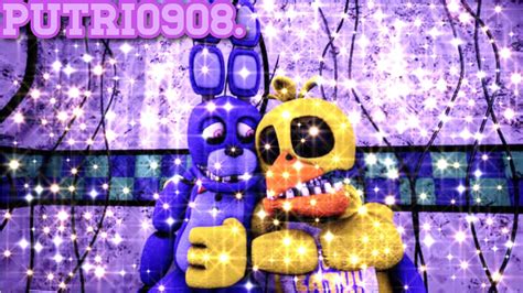 Unwithered Bonnie And Unwithered Chica To Sleeping By Putri0908 On