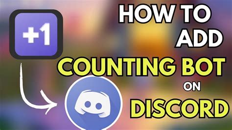 How To Add Counting Bot To Discord Easy Guide Youtube