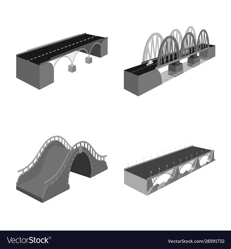 Design Connection And Crossing Sign Set Royalty Free Vector