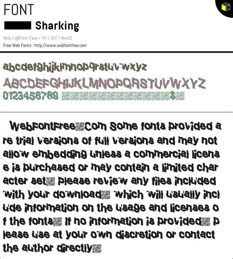 Sharking Fonts Downloads Webfontfree Com