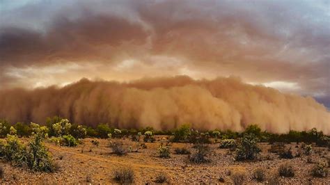Strong Monsoon Storms Slam Phoenix Area Central Arizona