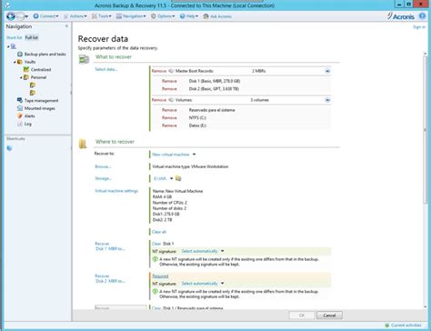 Schedule For Acronis Backup And Recovery 11 5 Server Data Storage Backup And Recovery