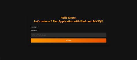 Neha Bhardwaj On Linkedin Deploying A Two Tier Flask App