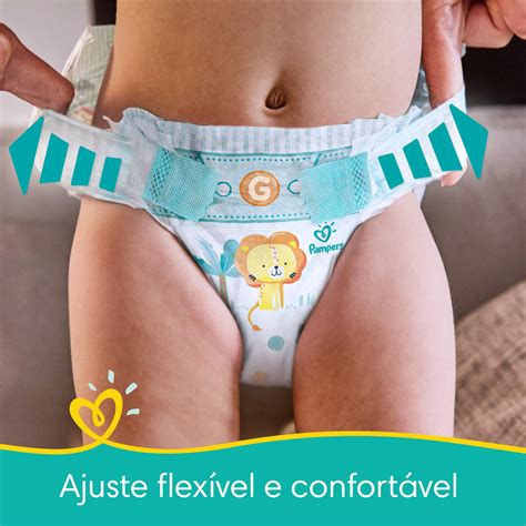 Fralda Confort Sec Pacotão Xxg Pampers 16 Unidades
