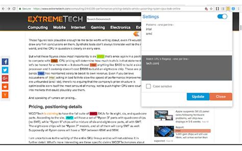 Highlight tool สำหรบ Google Chrome สวนขยาย ดาวนโหลด