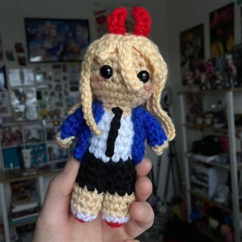 Anime Plush Power Csm Etsy