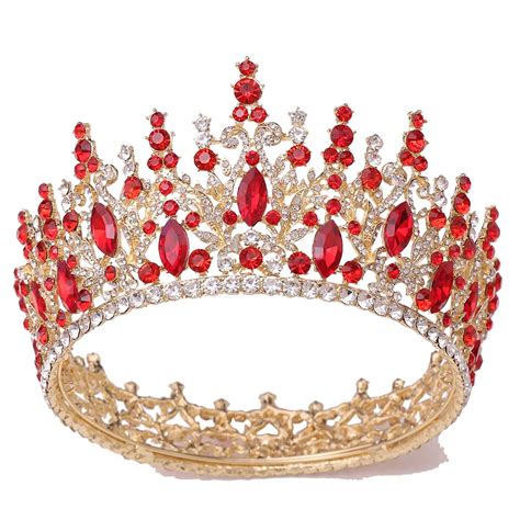 Kmvexo Tiaras Barrocas Vintage Coronas Para Reina Real Diadema