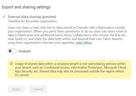 issue with export data option for workspace admins microsoft