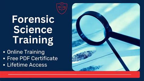 On Demand Forensic Science Courses And Qualifications In Manchester Uk