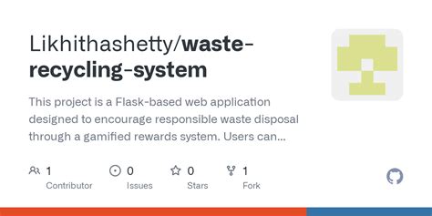 GitHub Likhithashetty Waste Recycling System This Project Is A Flask Based Web Application