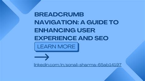 Breadcrumb Navigation A Guide To Enhancing User Experience And Seo