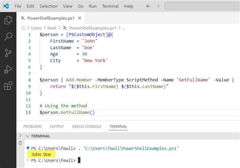 How To Create Custom Objects In Powershell
