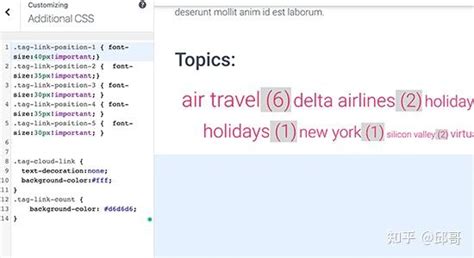 如何在 Wordpress 中轻松设置标签样式（附示例） 知乎