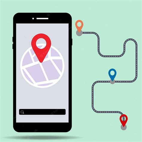 Premium Vector Color Vector Map Icon Red Location Icon Pin Pointer