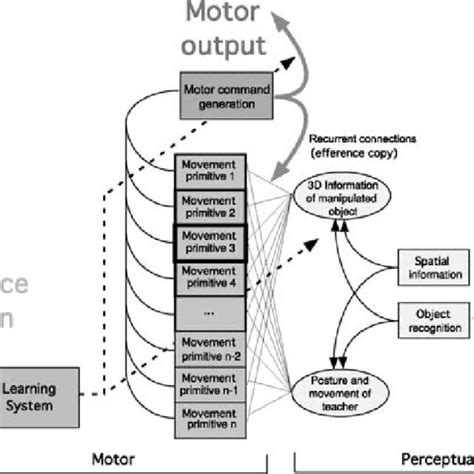 Conceptual Computational Sketch Of Motor Control And Motor Learning On Download Scientific