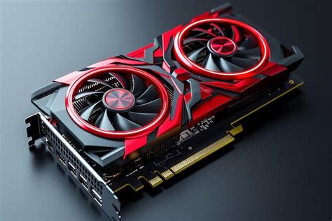 Premium Photo Modern Computer Gpu Graphic Card