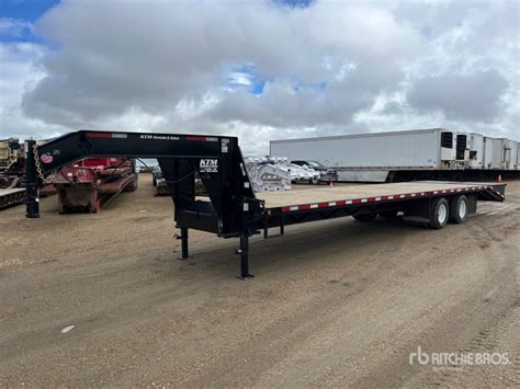 2024 Abu 34 Ft Ta Gooseneck Equipment Trailer Ritchie Bros Auctioneers