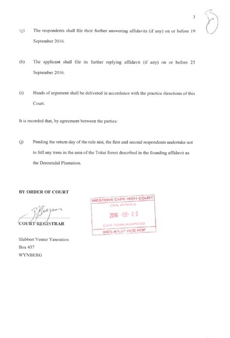 Parkscape Wins Interim Interdict Parkscape