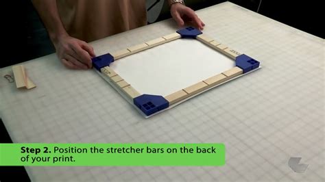 두리코 갤러리랩 집에서 캔버스액자 만드는법 Diy액자만들기 Youtube