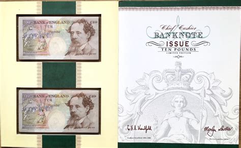 C143 1999 Debden Presentation Set First Lowther £10 B382 And Last Ke