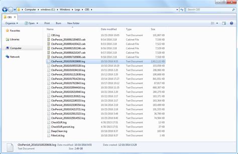 Cbs Persist 5 Important Things And Huge Log File Tools Pond