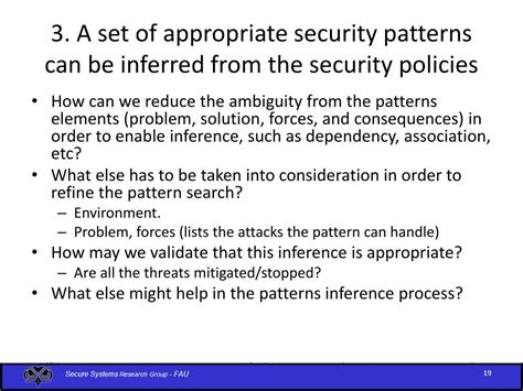 Ppt Security Requirements From Threats To Security Patterns