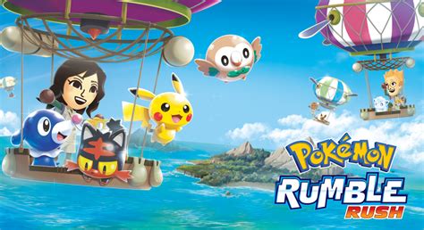 Pokemon Rumble Rush Revealed For Smartphones Now Available In