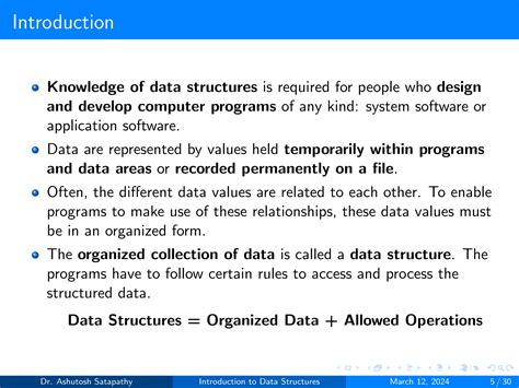 Introduction To Data Structures Pdf Databases Computer Software